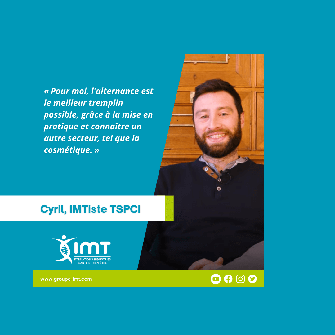 Groupe IMT : témoignage de Cyril, IMTiste en formation TSPCI - Groupe IMT Groupe IMT : témoignage de Cyril, IMTiste en formation TSPCI - Groupe IMT