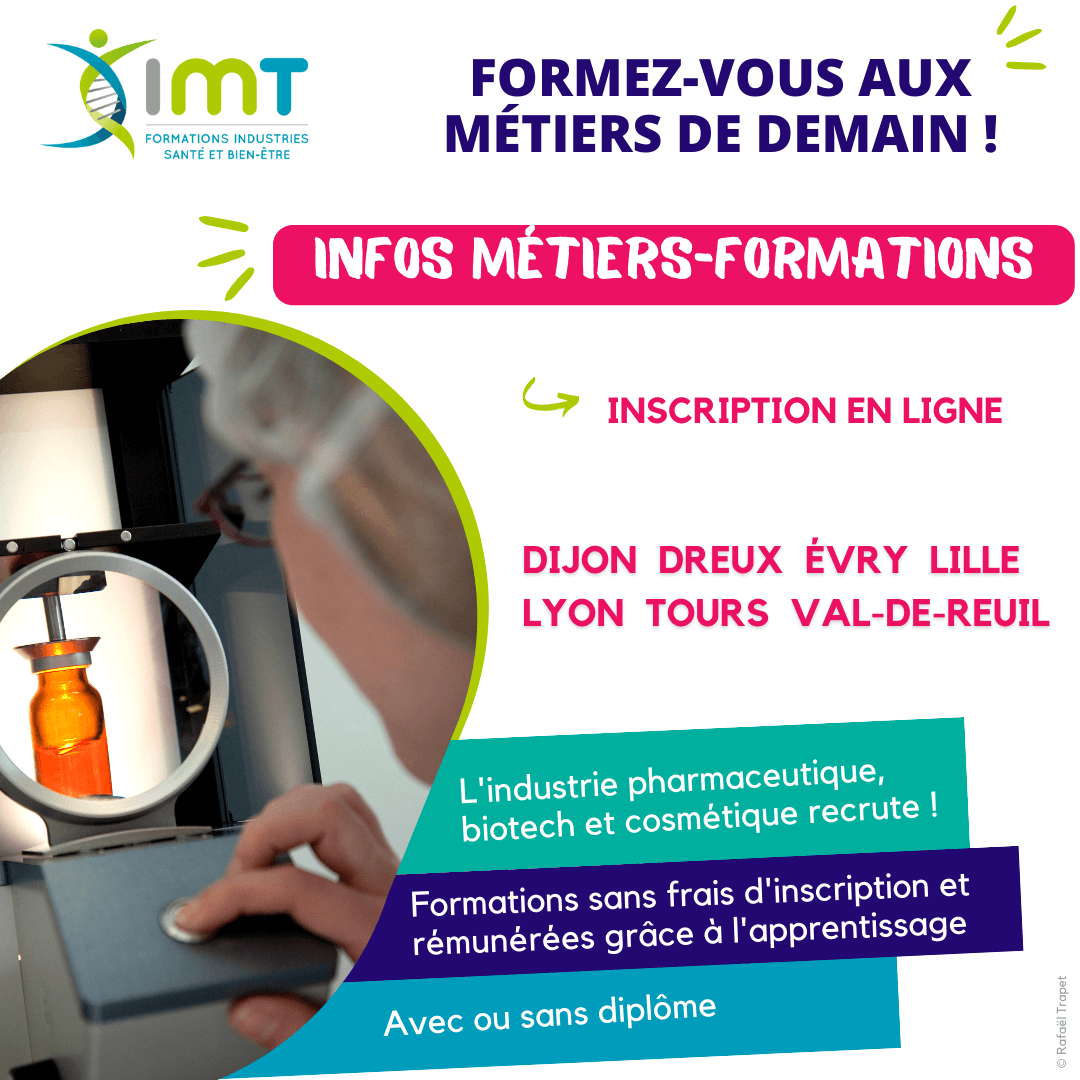 Infos métiers-formations Présentielle - Bio3 Institute - Groupe IMT Infos métiers-formations Présentielle - Bio3 Institute - Groupe IMT
