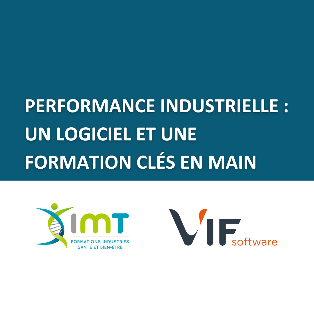 Performance industrielle : un logiciel et une formation clés en main avec VIF - Groupe IMT